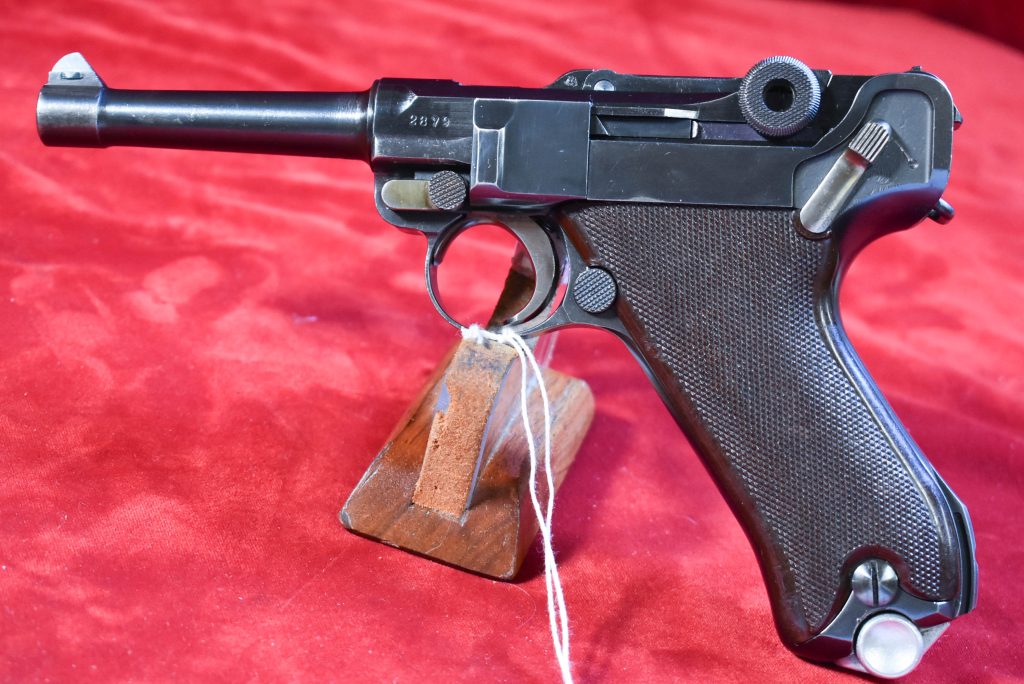 SOLD MON APR 15, VERY FAMOUS & STORIED 1936 S CODE KRIEGHOFF LUGER RIG ...