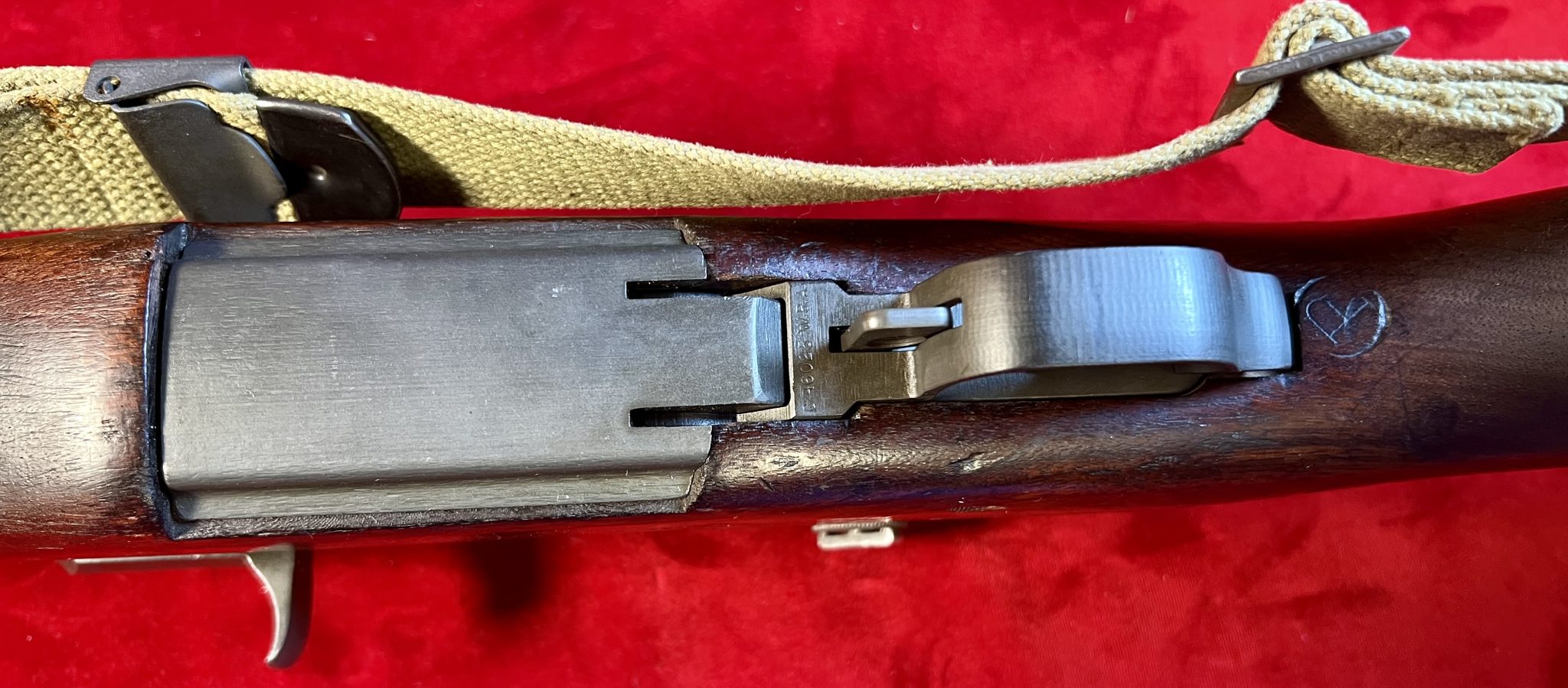 SOLD VERY SCARCE US WWII WINCHESTER M1 GARAND RIFLE, JUNE,1943 ...