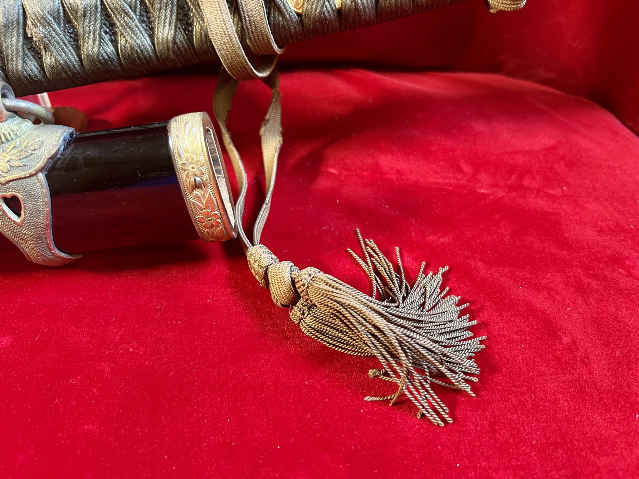 SOLD VERY CHOICE WWII IMPERIAL JAPANESE NAVAL OFFICERS KAI GUNTO SWORD ...