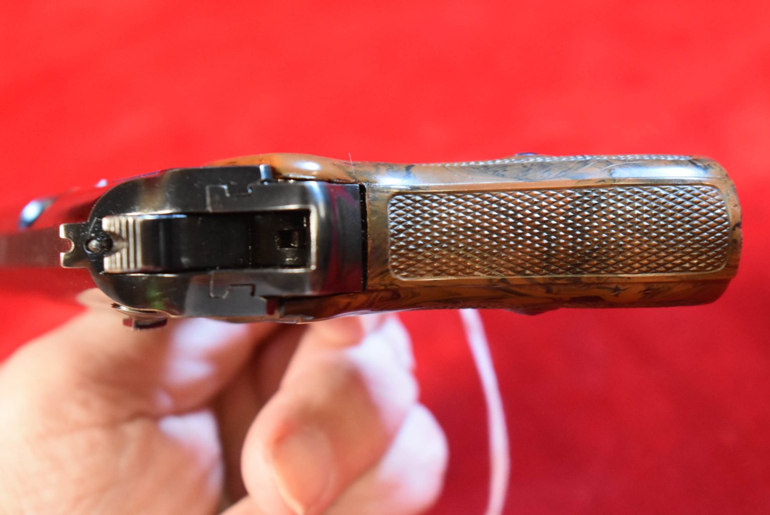 SOLD THU AUG 15, ULTRA RARE, NAZI SS/RSHA ISSUE 1939 WALTHER PPK, “K ...