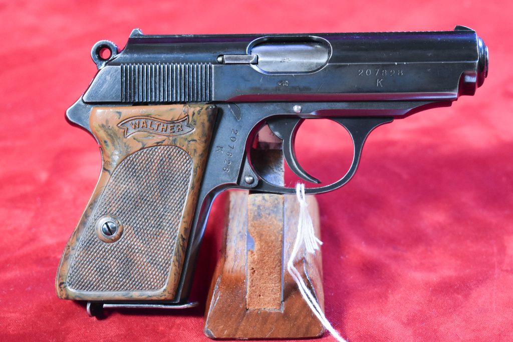 SOLD THU AUG 15, ULTRA RARE, NAZI SS/RSHA ISSUE 1939 WALTHER PPK, “K ...