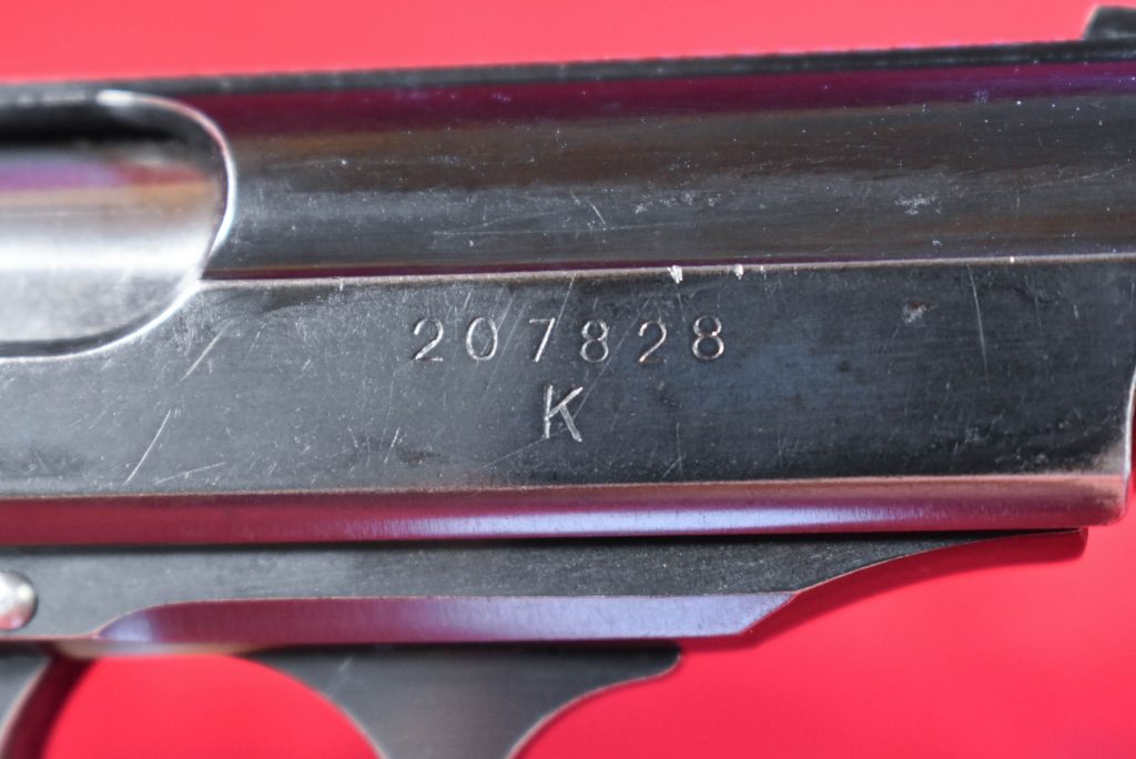 SOLD THU AUG 15, ULTRA RARE, NAZI SS/RSHA ISSUE 1939 WALTHER PPK, “K ...