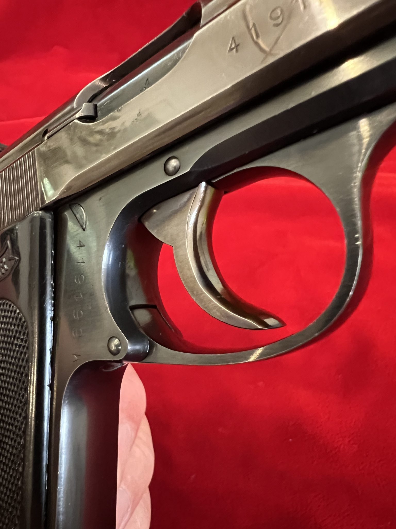 SOLD EXCEPTIONAL & STUNNING ULTRA RARE NAZI SS/RHSA ISSUE WALTHER PPK ...