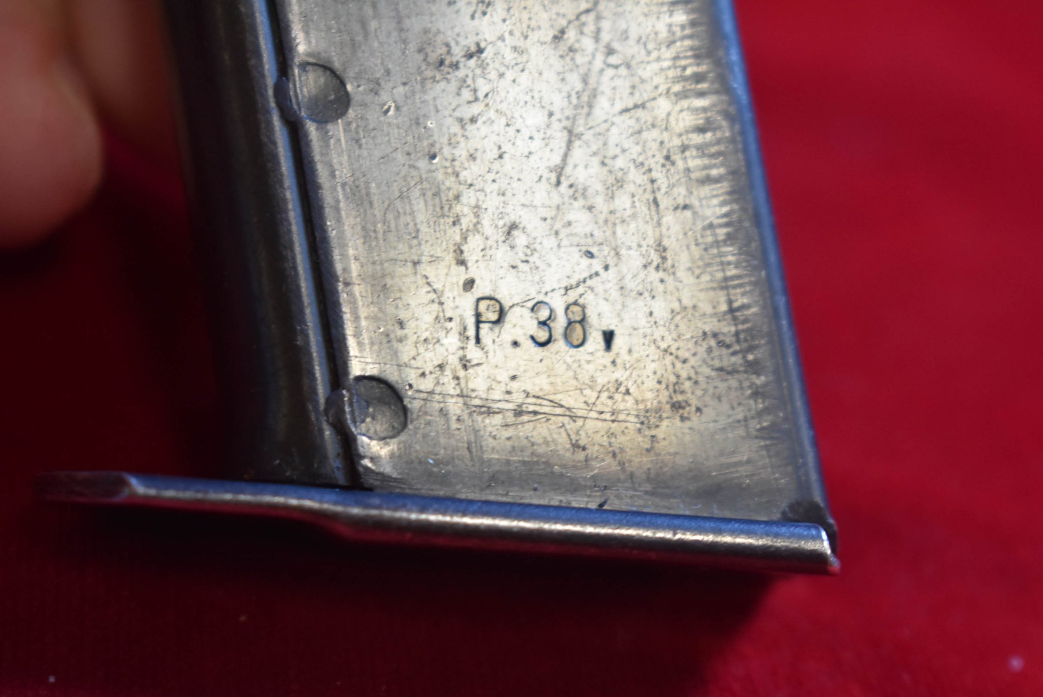 MAGMANIA! GERMAN WWII WALTHER P.38 MAG P.38v E/359 MARKED - Pre98 Antiques