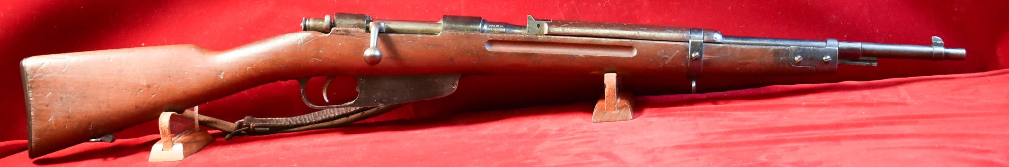SOLD ITALIAN WWII M38 CARCANO SHORT RIFLE, 1940 TERNI PRODUCTION WITH ...