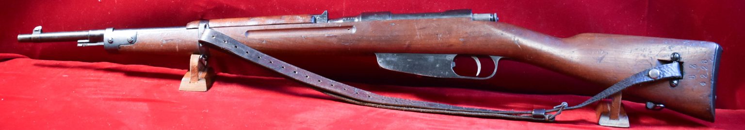 SOLD ITALIAN WWII M38 CARCANO SHORT RIFLE, 1940 TERNI PRODUCTION WITH ...