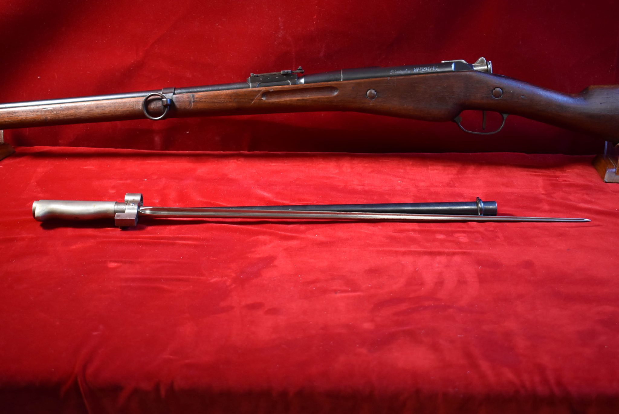 SOLD VERY CHOICE FRENCH WWI REMINGTON Mle 1907-15 BERTHIER RIFLE & RARE ...