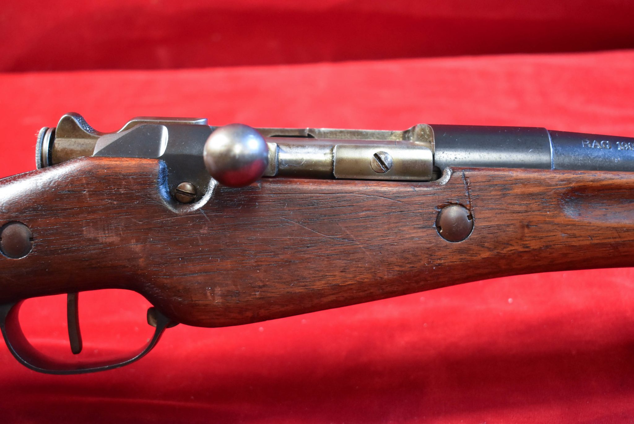 WED DEC 18, VERY CHOICE FRENCH WWI REMINGTON Mle 1907-15 BERTHIER RIFLE ...