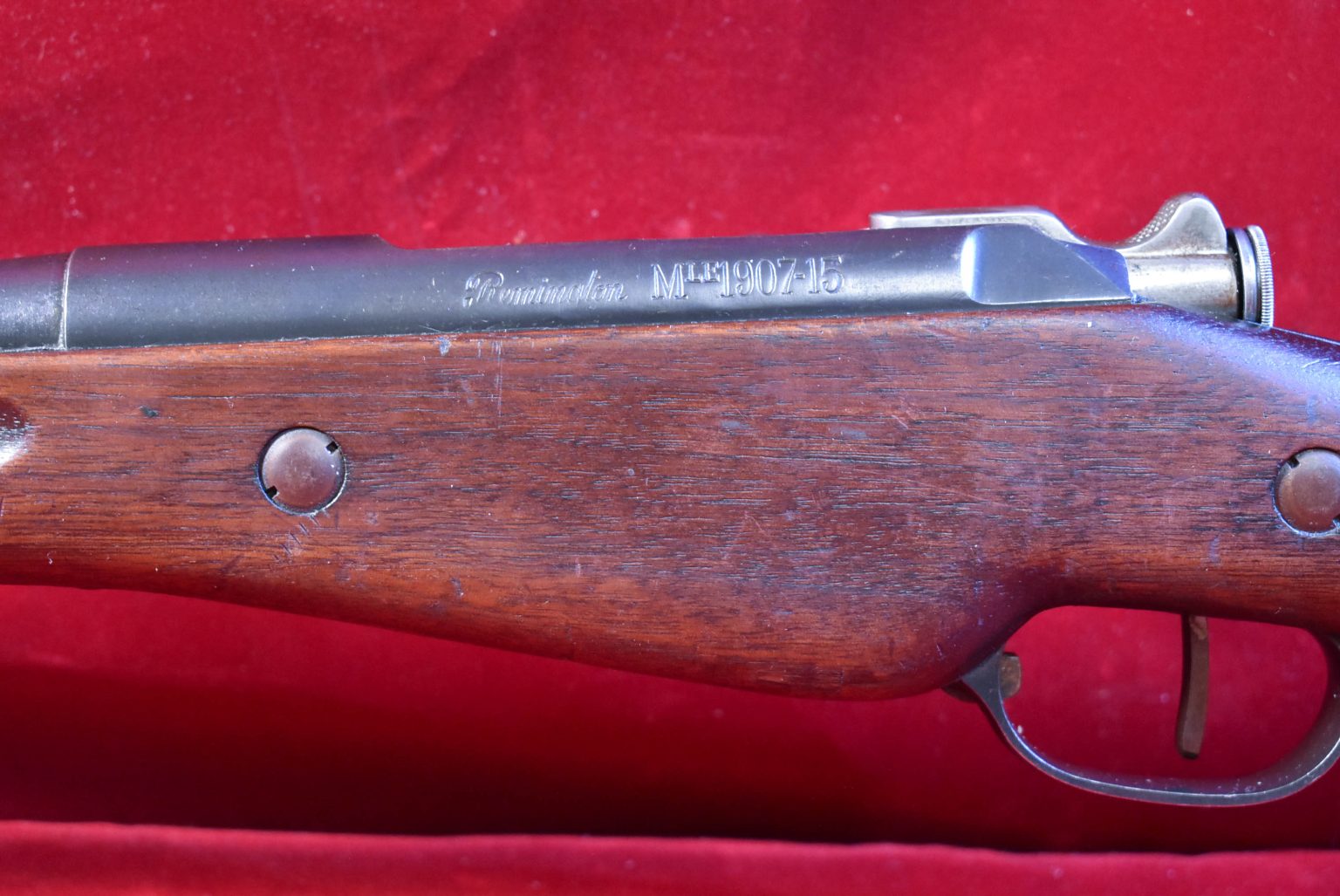 SOLD VERY CHOICE FRENCH WWI REMINGTON Mle 1907-15 BERTHIER RIFLE & RARE ...