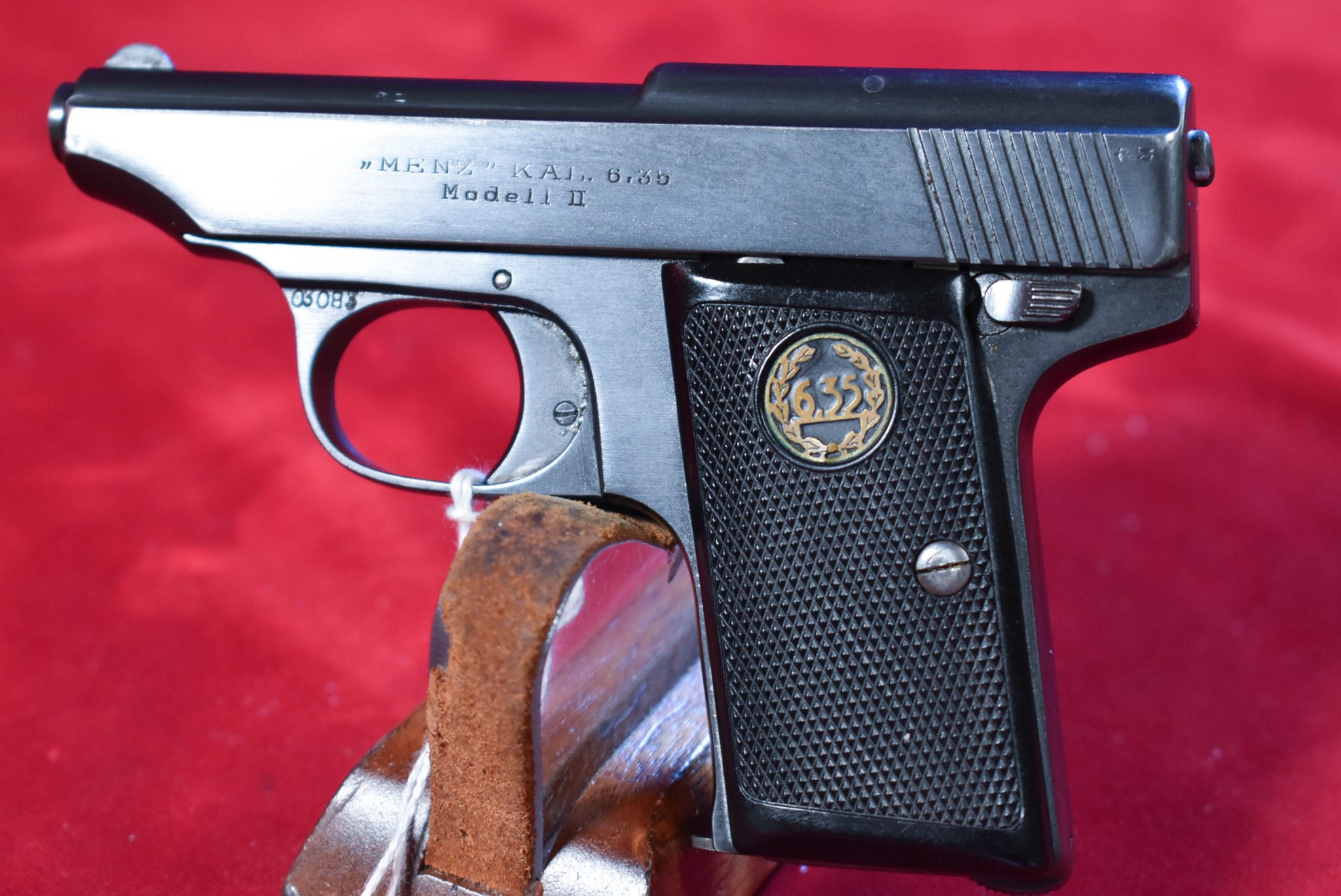 SOLD EXTREMELY RARE & NEVER SEEN, 1930'S MENZ MODELL II 6.35mm VEST ...