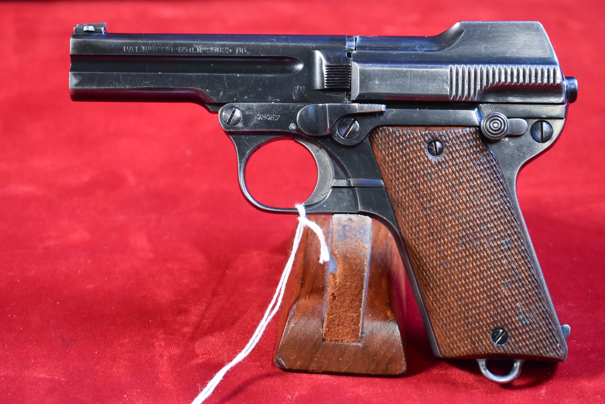 SOLD, STEYR-PIEPER MODEL 1908/34 AUSTRO-NAZI POLICE PISTOL, WITH ...
