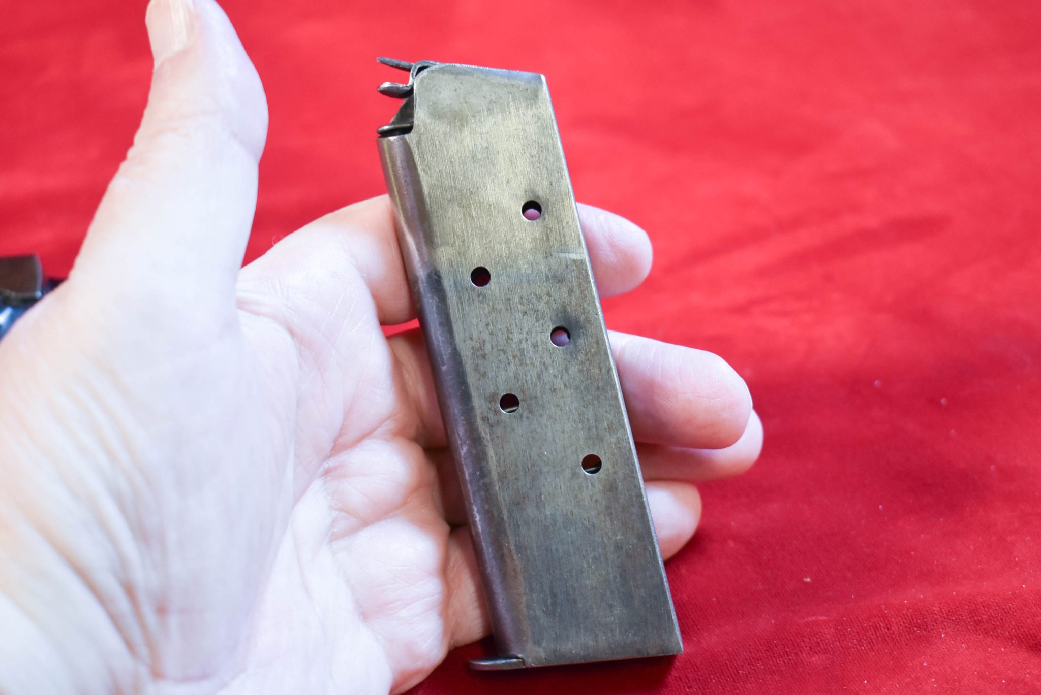 SOLD US WWI COLT 1911 US ARMY PISTOL, “BLACK ARMY” VARIANT, 100% ...