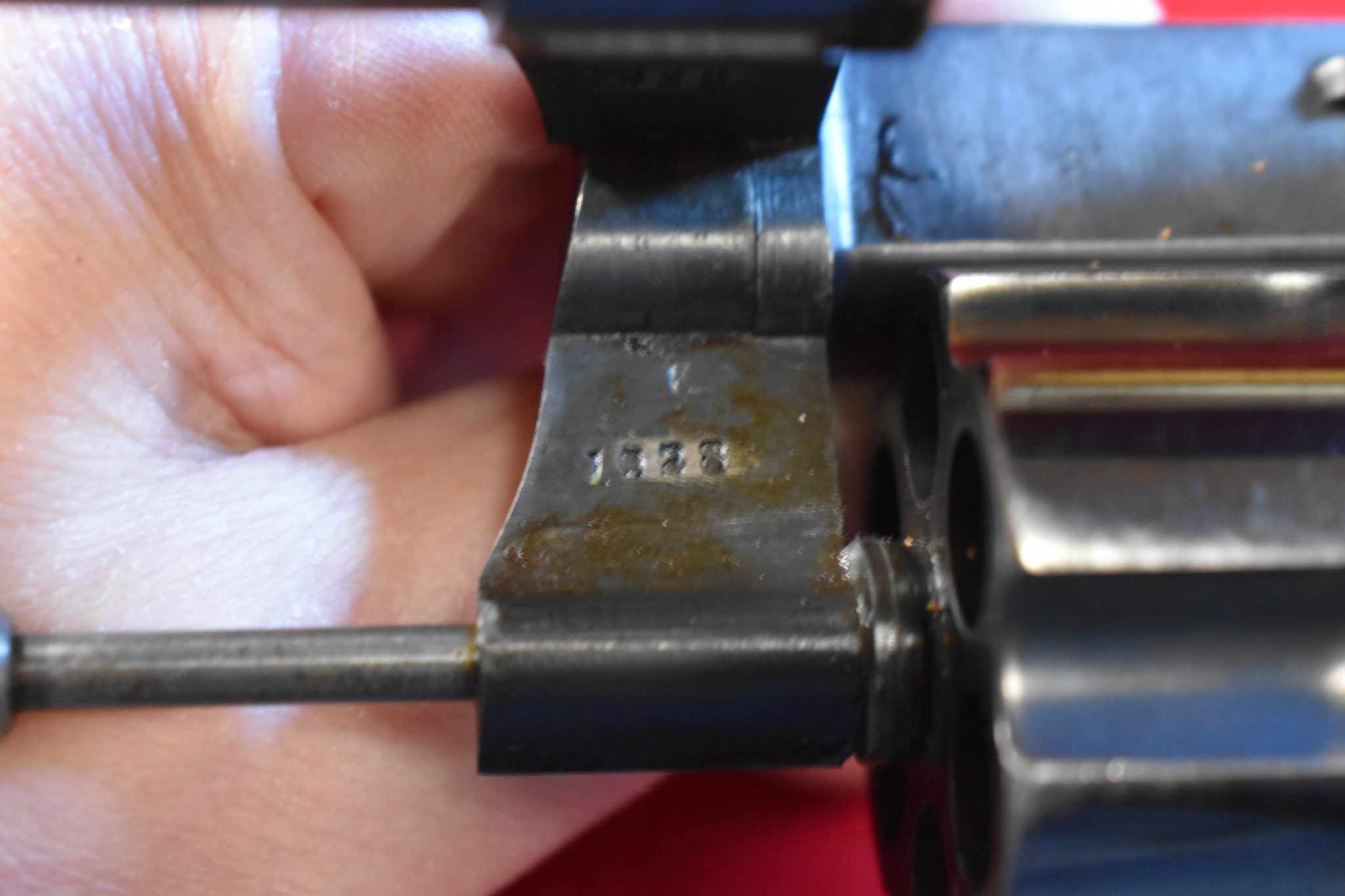 SOLD VERY CHOICE US ARMY COLT MODEL 1901 .38 LONG COLT SERVICE REVOLVER ...