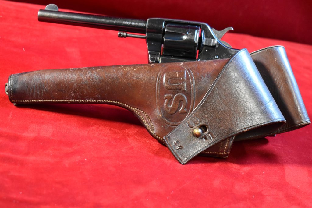SOLD VERY CHOICE US ARMY COLT MODEL 1901 .38 LONG COLT SERVICE REVOLVER ...