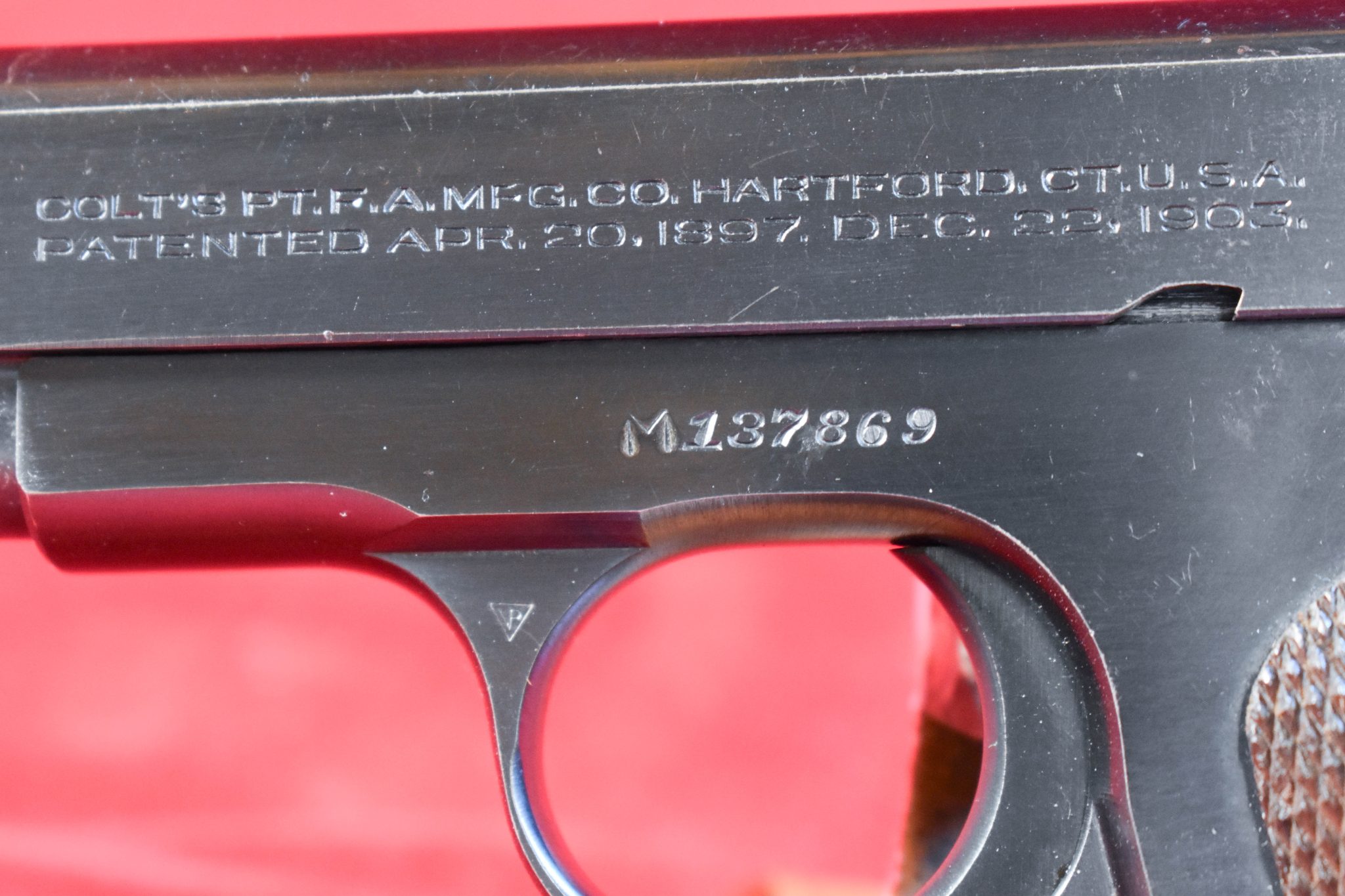 WED MAR 19, EXTREMELY RARE & SELDOM SEEN, US WWII COLT M1908 U.S ...