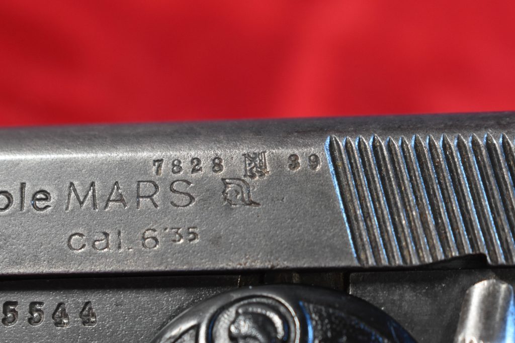 SOLD, SCARCE & RARELY SEEN 1939 CZECH MARS PISTOL, 6.35mm (.25 auto ...