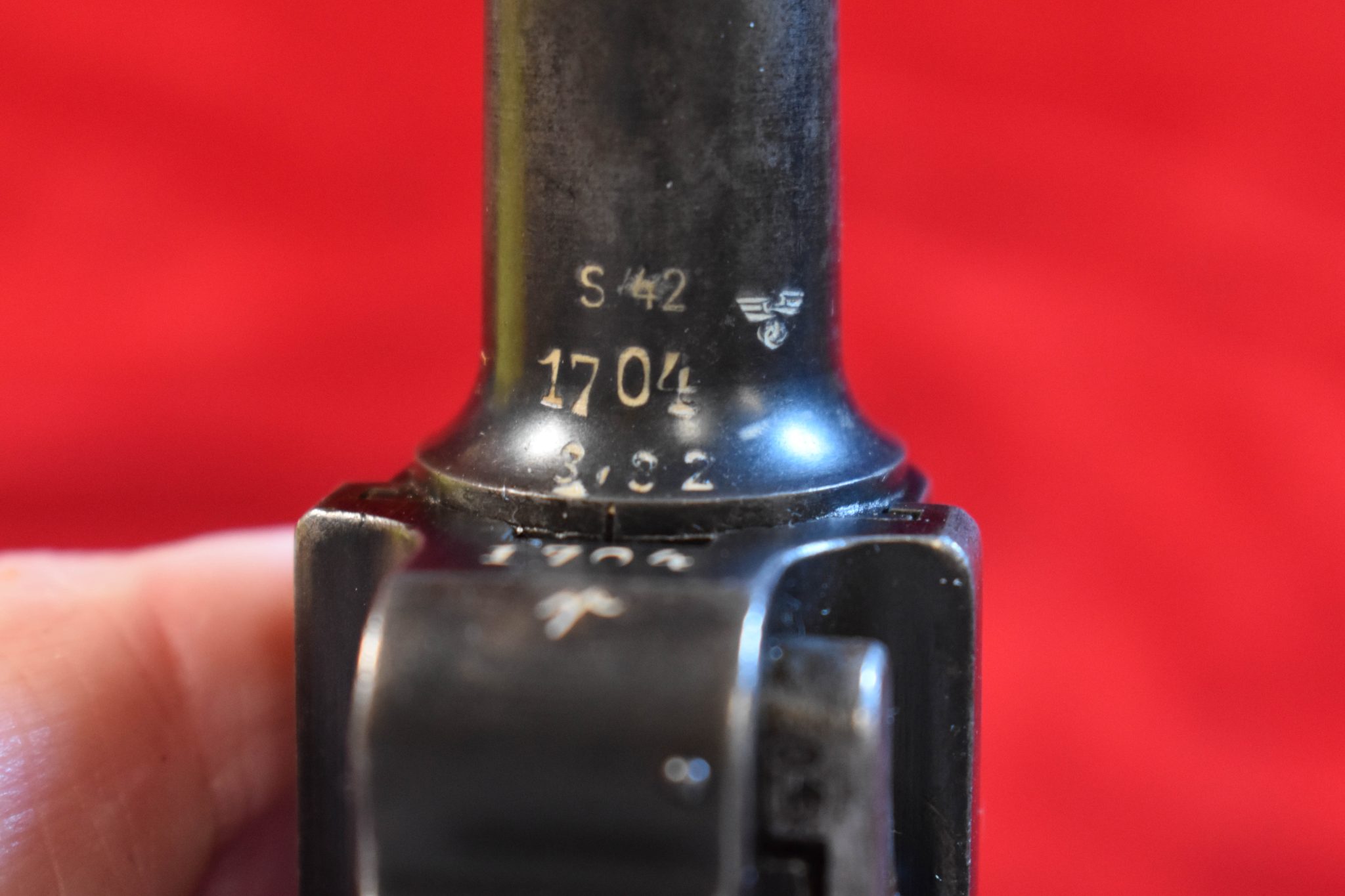 SOLD VERY RARE & SELDOM SEEN SU38,1938 SPANDAU DEPOT REWORKED DWM LUGER ...