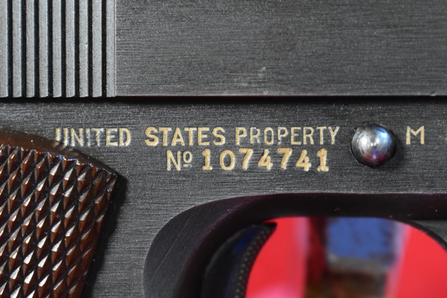 SOLD US WWII UNION SWITCH & SIGNAL 1911A1, JULY 1943 MID PRODUCTION ...