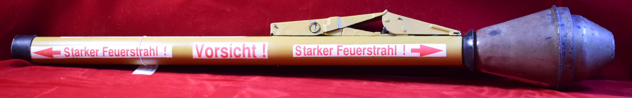 TUE SEP 16, GERMAN WWII, RARE ORIGINAL, INERT PANZERFAUST 60, GENUINE ...