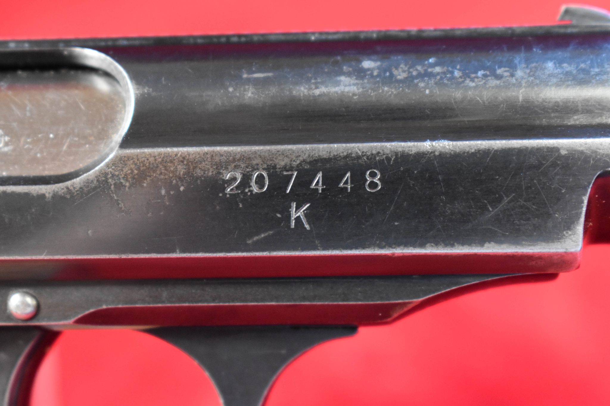 SOLD NAZI SS/RSHA ISSUE 1938 WALTHER PPK, “K UNDER” VARIANT (TYPE 3 ...