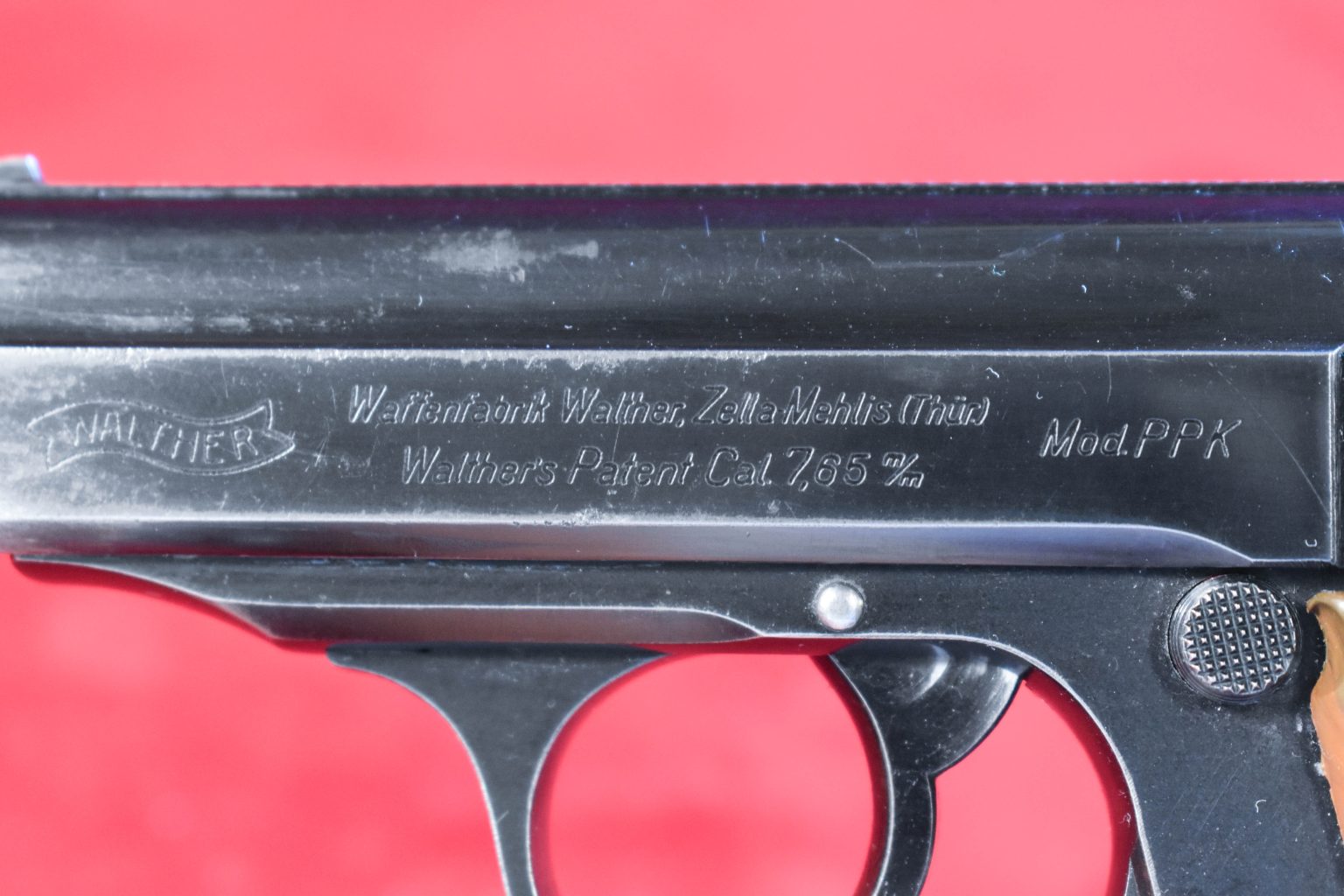 SOLD NAZI SS/RSHA ISSUE 1938 WALTHER PPK, “K UNDER” VARIANT (TYPE 3 ...