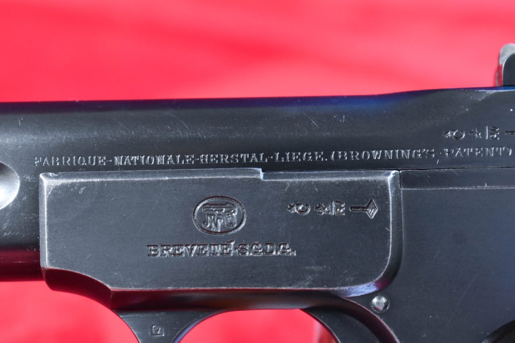 SOLD EXCEPTIONAL FN MODEL 1900 PISTOL, VERY EARLY 1901 PRODUCTION ...